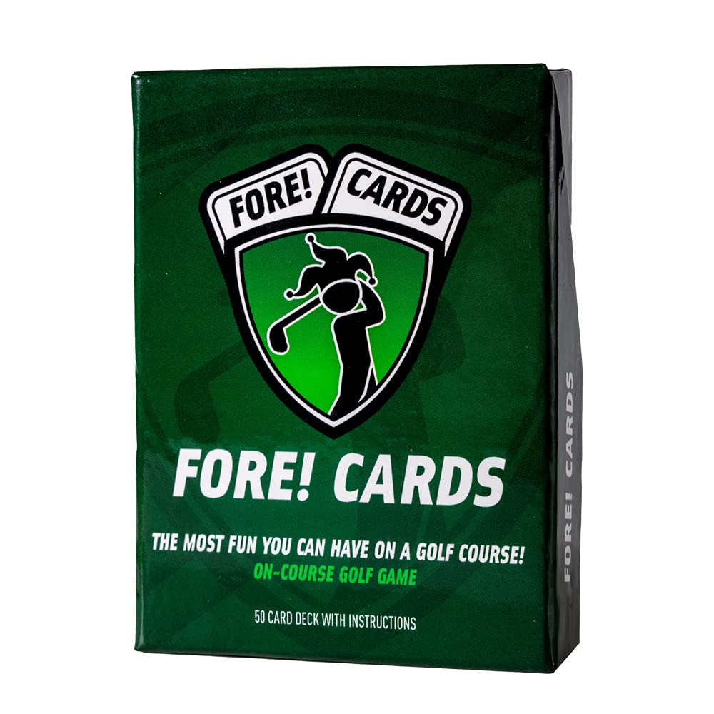 Fore! Cards 3 Game Bundle | 3 Fun & Interactive On-Course Golf Games to Suit Every Type of Golf Round | Never Play a Boring Round Again | Save Over 25%