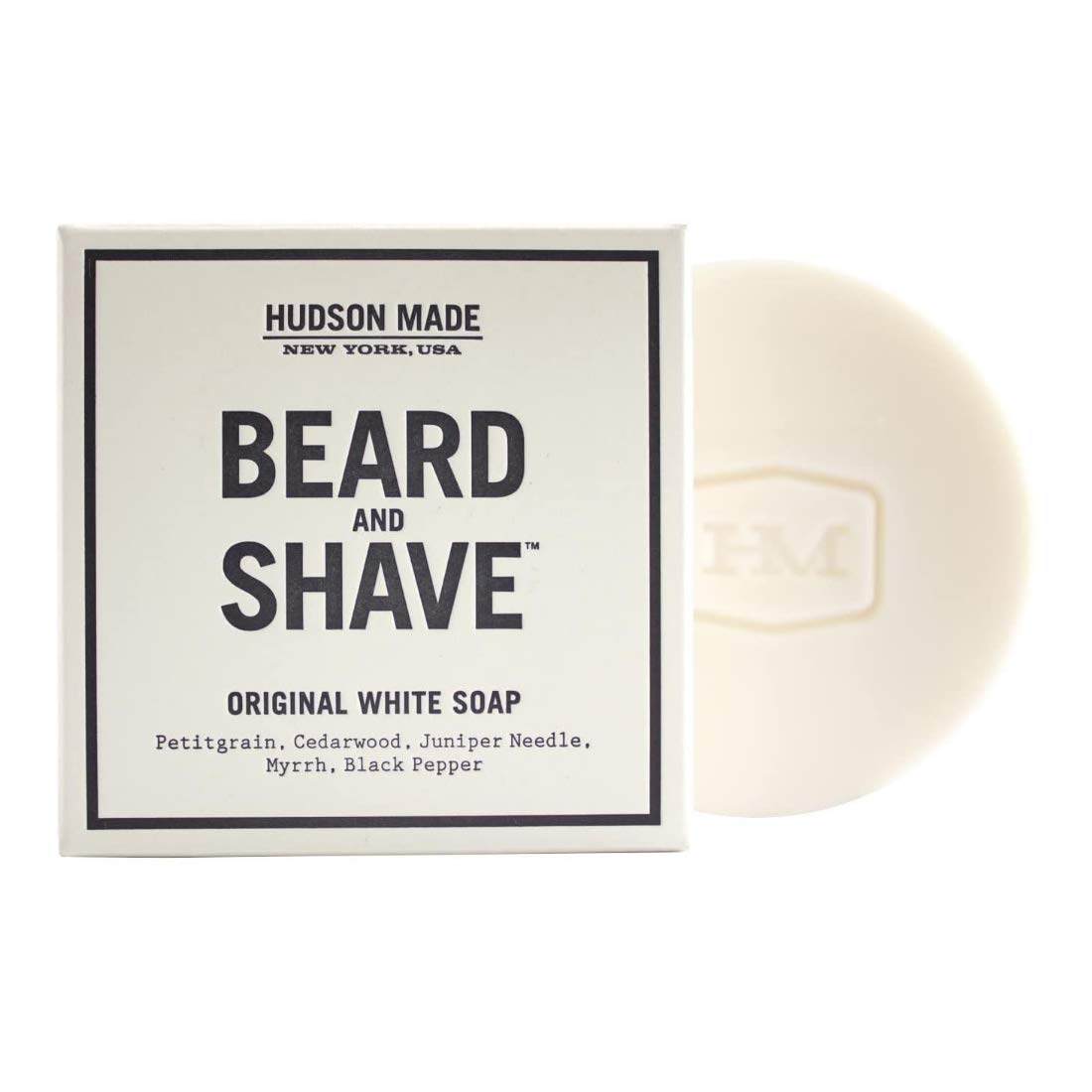 Hudson Made - Beard & Shave Soap (Original White)