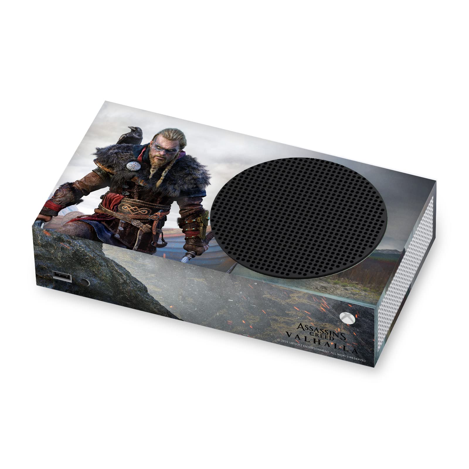 Head Case Designs Officially Licensed Assassin's Creed Male Eivor 2 Valhalla Key Art Vinyl Sticker Gaming Skin Decal Cover Compatible With Xbox Series S Console
