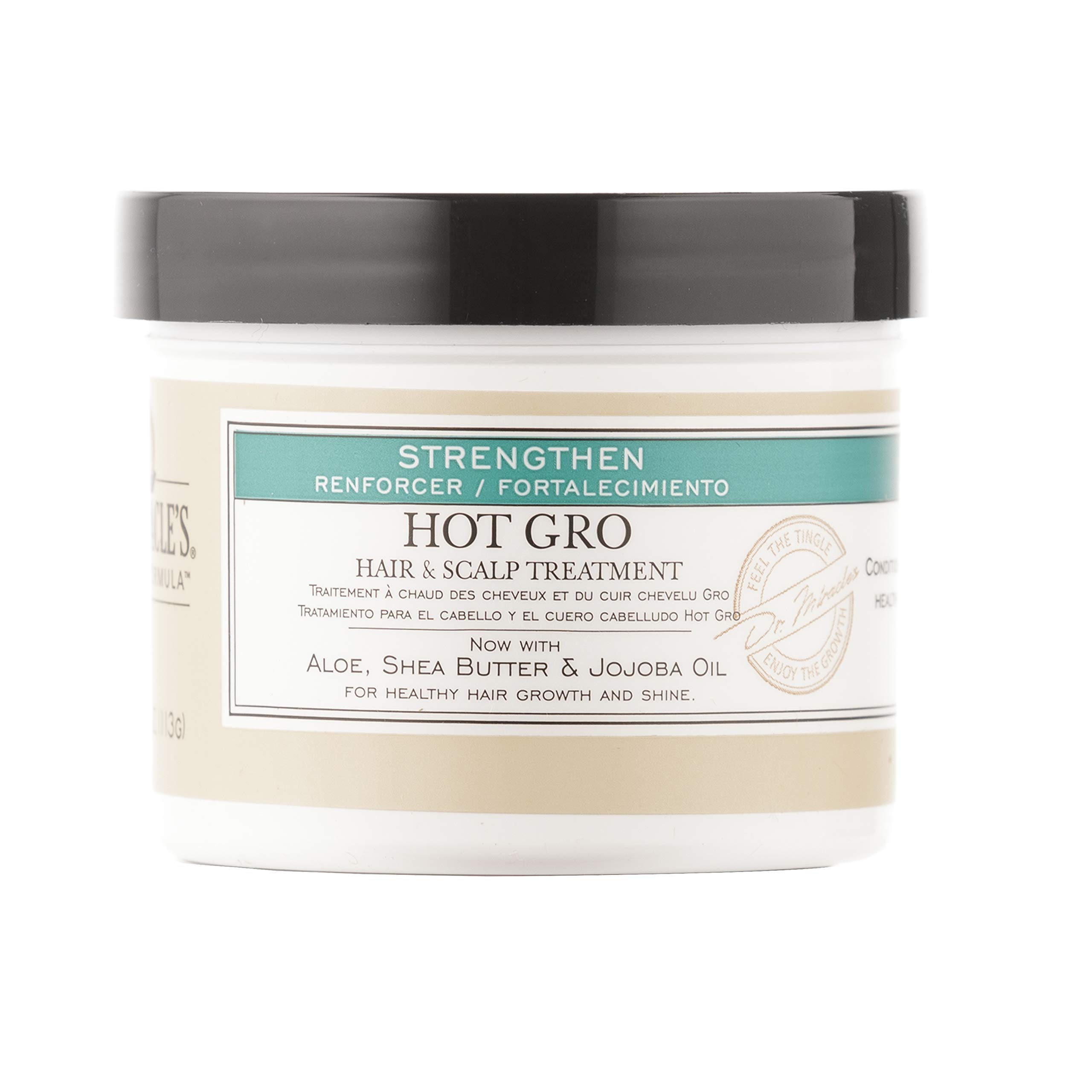 Dr. Miracle's Strengthen Hot Gro Hair Scalp Treatment 4oz Super