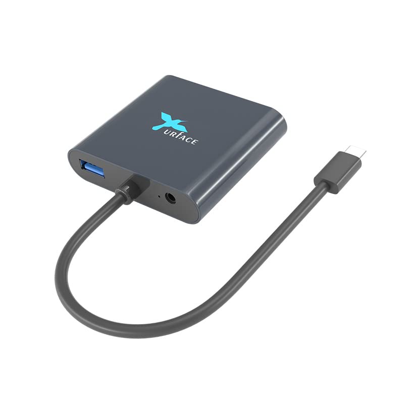 IMD-ULC362 Type C to HDMI to VGA Adapter