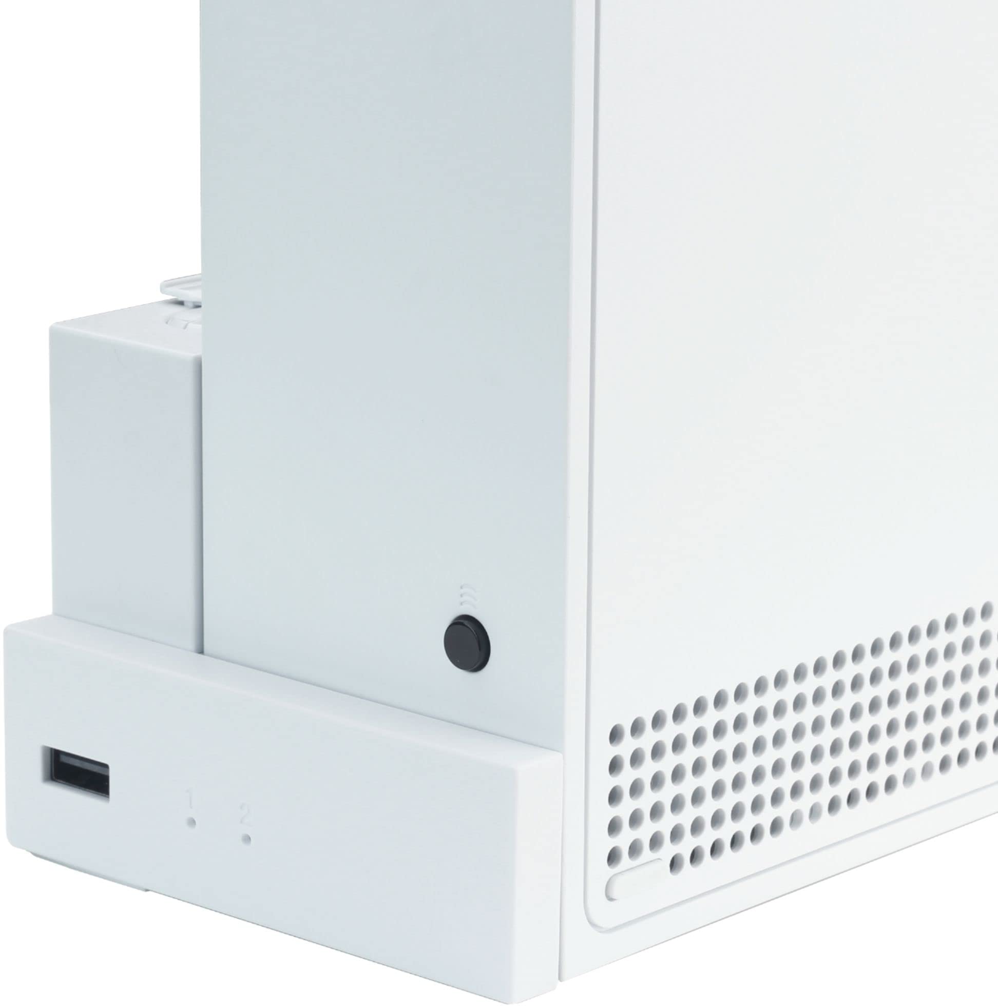 INSIGNIA Insignia - Side Dock Dual Battery Charger for Xbox Series S - White