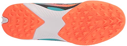 adidas X SPEEDPORTAL Messi.3 Turf Soccer Shoe, Team Solar Orange/Mint Rush/Black, 4 US Unisex Big Kid