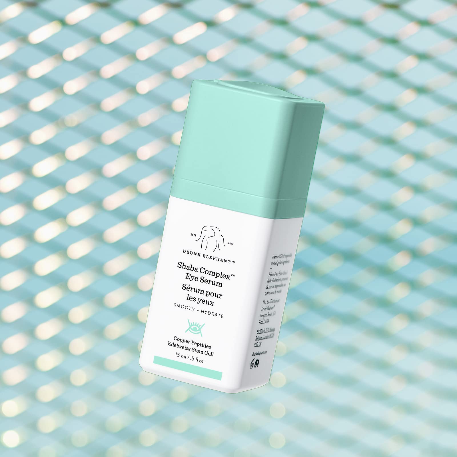 Drunk Elephant Shaba Complex Eye Serum - Anti Aging Wrinkle Serum for Dark Circles (15 mL / 0.5 Fl Oz)
