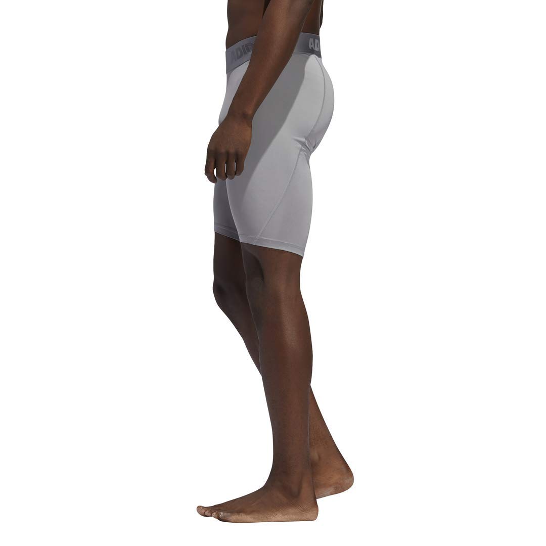 adidas mens Alphaskin Sport Shorts Tights Grey Small