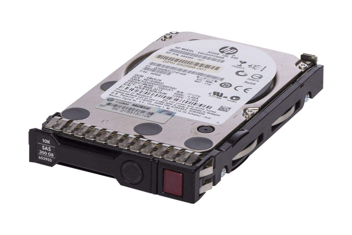 HP 653955-001 300GB 10k RPM 2.5" SAS-6GB/s hdd