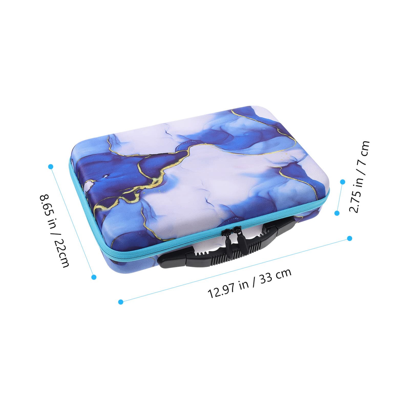 ULTNICE Portable Jewelry Organizer DIY Diamond Storage Box 80 Slot 5D Tools Box for Embroidery Craft Jewelry Beads Rhinestones Organizer Jewelry Organizer Clear