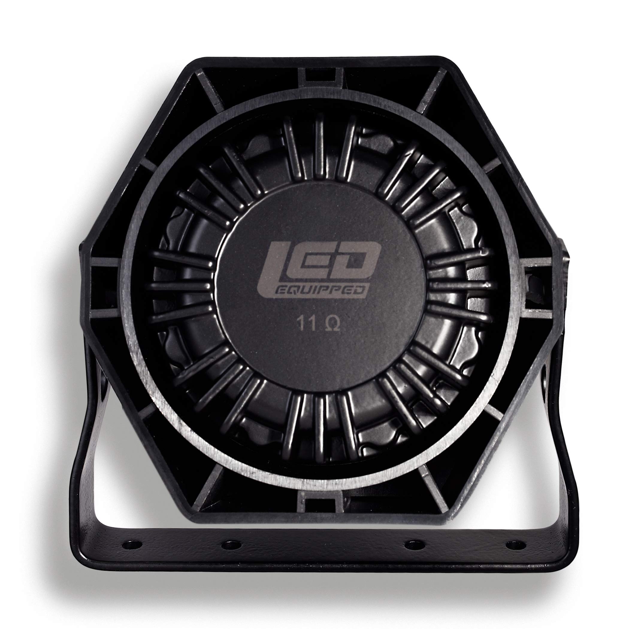 Ledqusa Northern Shrike 100 Watt Emergency Vehicle Siren Speaker for High Performance Hazard Warning/Police, Fire Trucks, Ambulance Speakers System - Compact Speaker