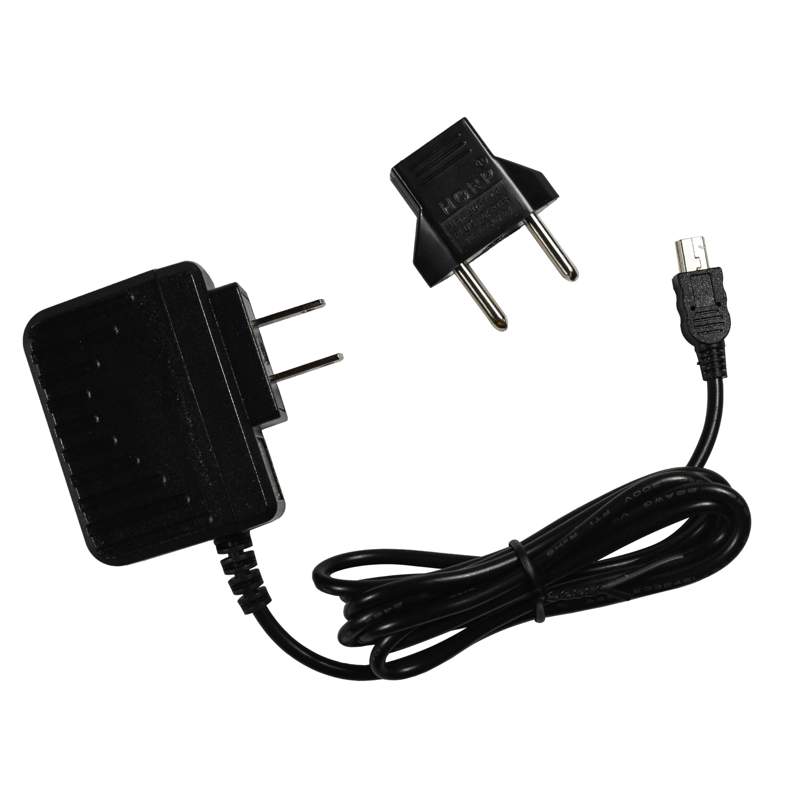 HQRP Fast Charger AC Adapter works with GOgroove SonaVERSE BX, BlueSYNC BX, SonaVERSE BXL, AYL Portable Wireless Speaker System SONAVERSE-BX SONAWAVE-3 Boombox GO Groove Sona VERSE Cord + Plug Adapter