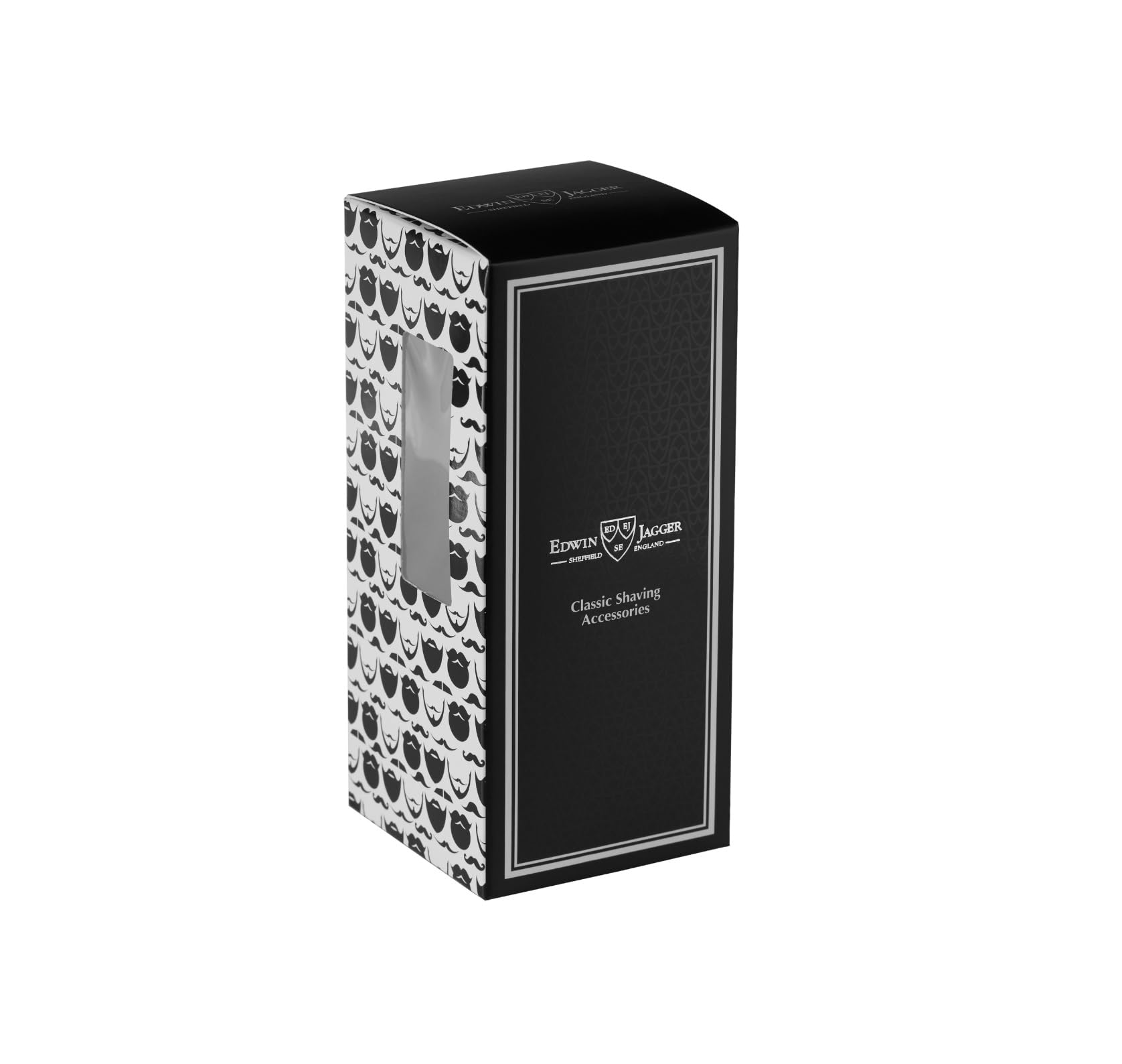 Edwin Jagger DE89KN14BL Reusable Classic Double Edge Safety Razor for Men (Knurled)