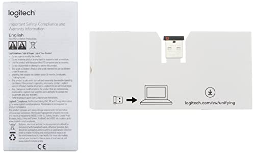 Logitech USB Unifying Receiver - Black