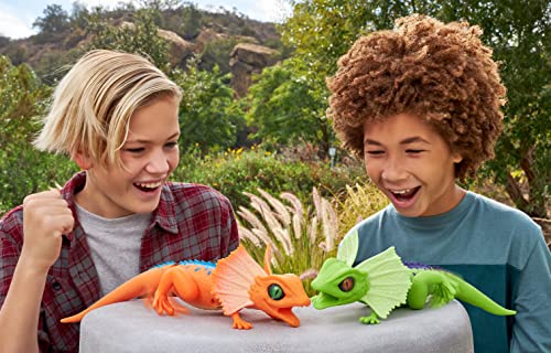 Robo Alive Frilled Neck Lizard Robotic Pet Figure [Green]