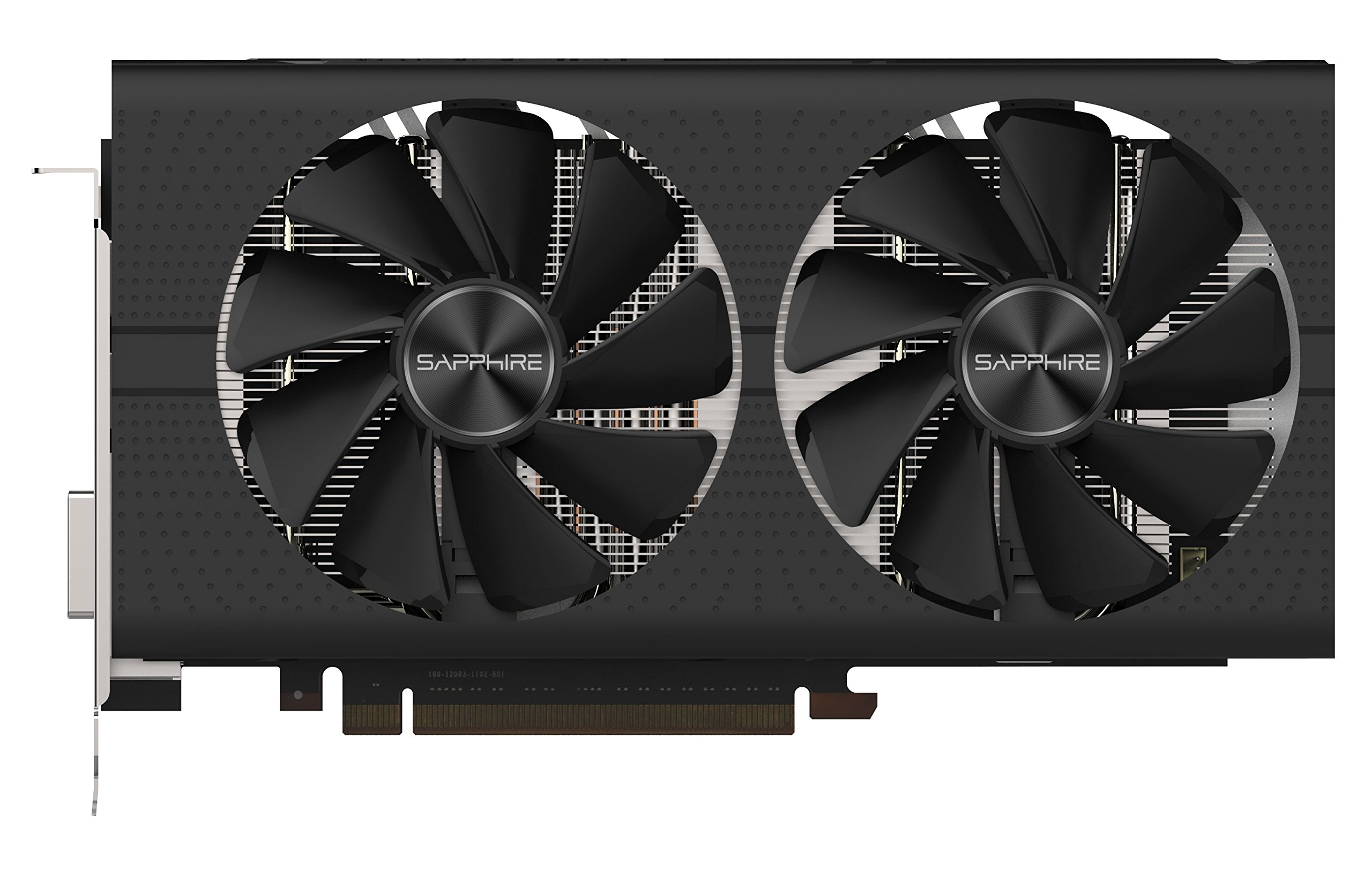 SAPPHIRE Radeon 11265-05-20G Pulse RX 580 8GB GDDR5 Dual HDMI/ DVI-D/ Dual DP OC with Backplate (UEFI) PCI-E Graphics Card Graphic Cards
