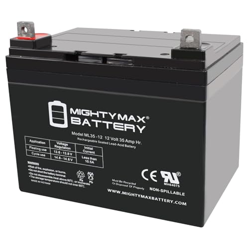 Mighty Max Battery 12V 35AH SLA Replacement Battery compatible with Minn Kota Endura C2 - Trolling Motor
