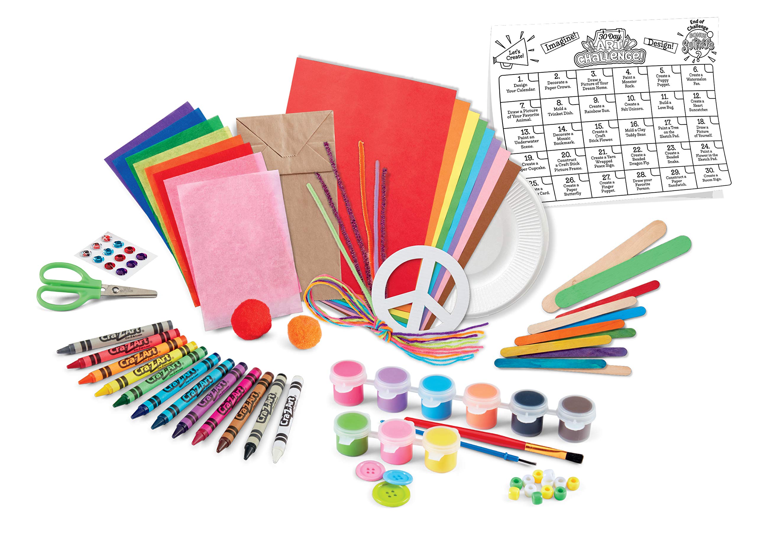 Cra-Z-Art 30 Day Art Challenge Craft Kit