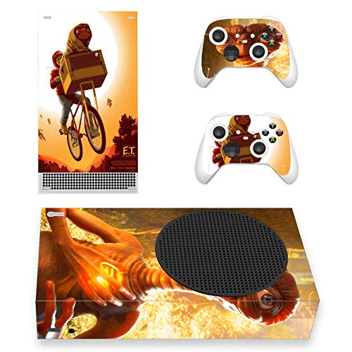 Alien Science Fiction Action Movie Game Console Series S Console and Controller Skin Set, Skin Wrap Decal Kit