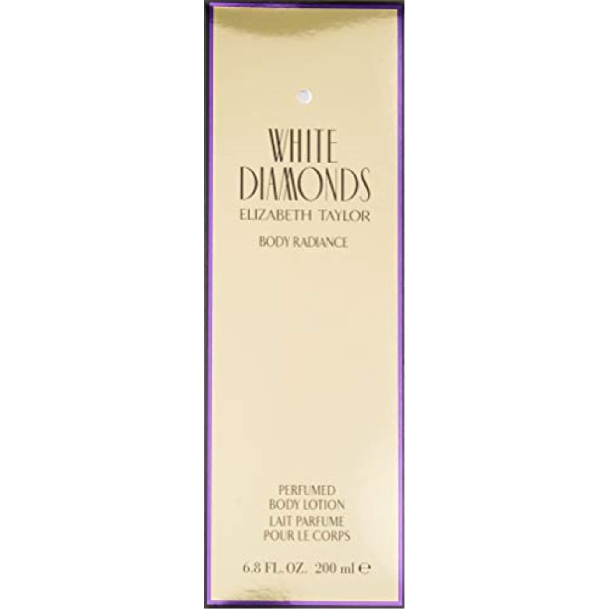 Elizabeth Taylor White Diamonds Perfumed Body Lotion for Women, 6.8-Ounce