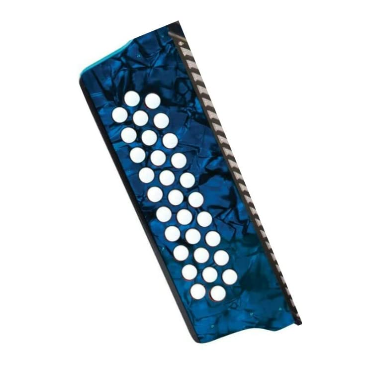 Hohner Corona II Classic Diatonic Accordion - Keys of F/Bb/Eb - Pearl Dark Blue