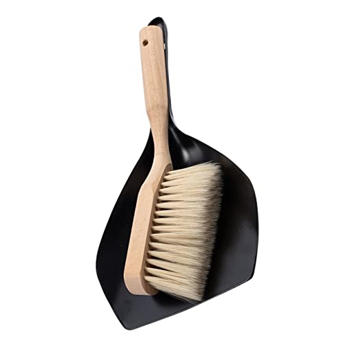 BESTonZON Mini Brush 3 sets Home Cleaning Accessory Kits Kitchen Broom Litter Pan and Household for of Table Dustpan Desktop Whisk Necessities Cat Brush Convenient Mini Multi-function Cleaning Brushes