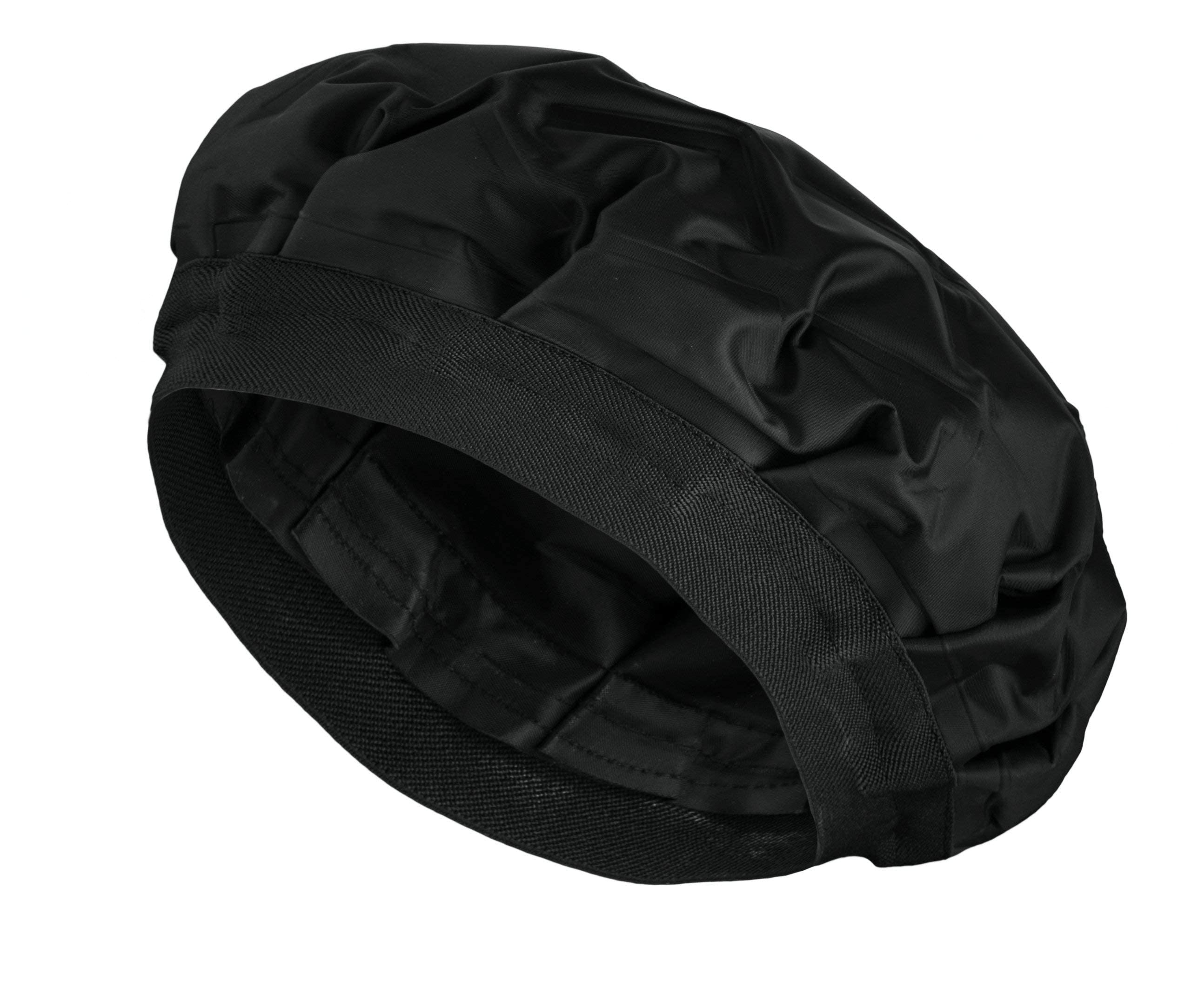 Tifara Beauty Deep Conditioning Cordless Heat Cap for Spa Care at Home, Gel Thermal Technology for Scalp Treatment, Natrual Hair Steamer Gel Cap, Black