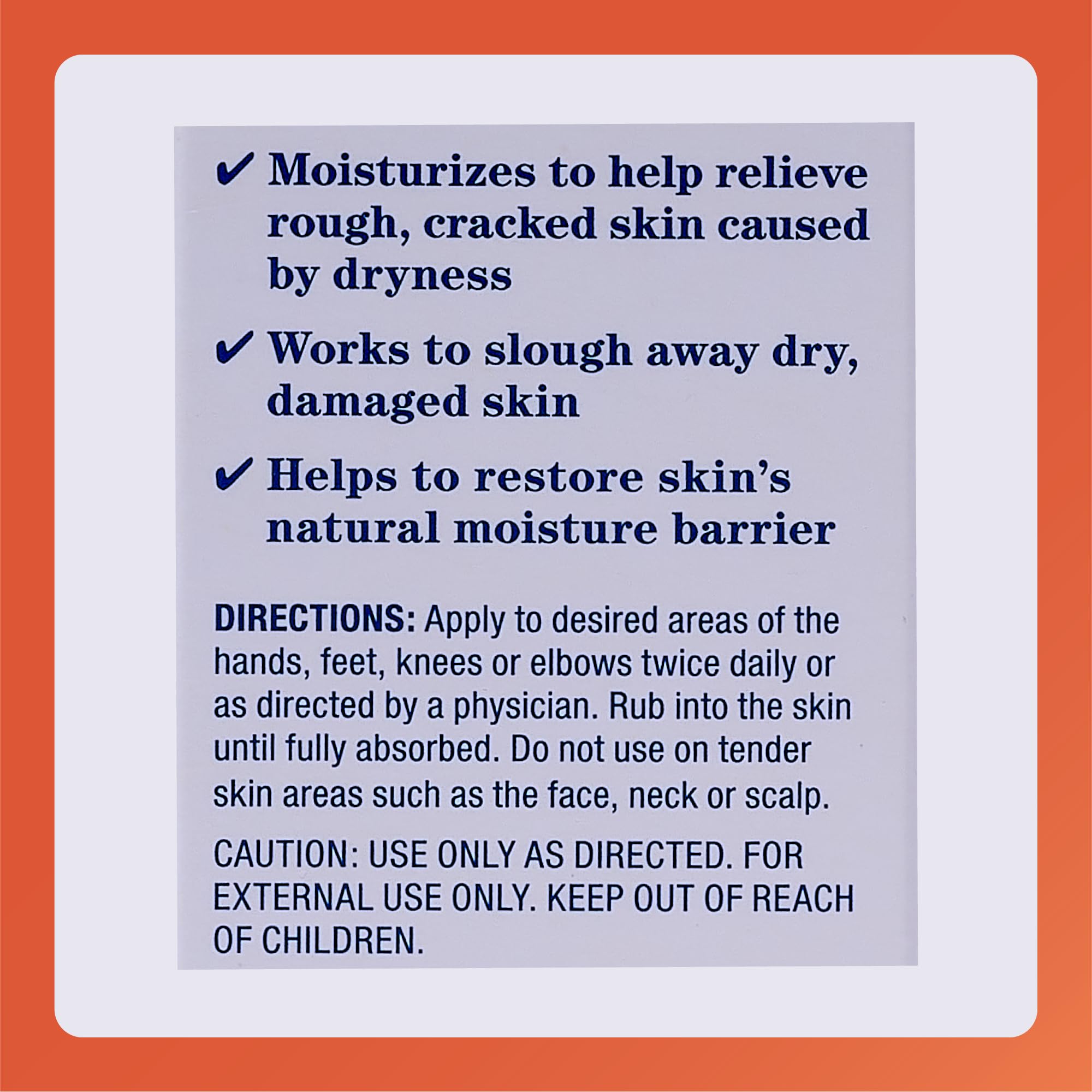 Rugby Urea 20% Intensive Hydrating Cream - Urea Cream for Feet, Hands, Knees, and Elbows - 20% Urea Intensive Strength Cream - 3 Oz