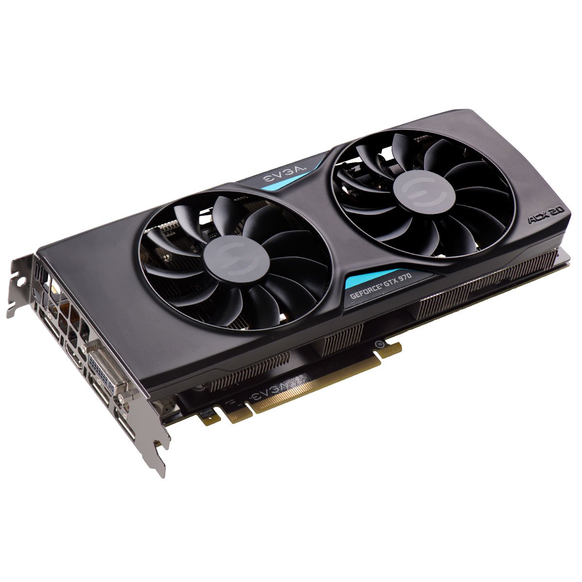 EVGA GeForce GTX 970 4GB SSC Gaming ACX 2.0+ Cooling Graphics Card (04G-P4-3975-KR)