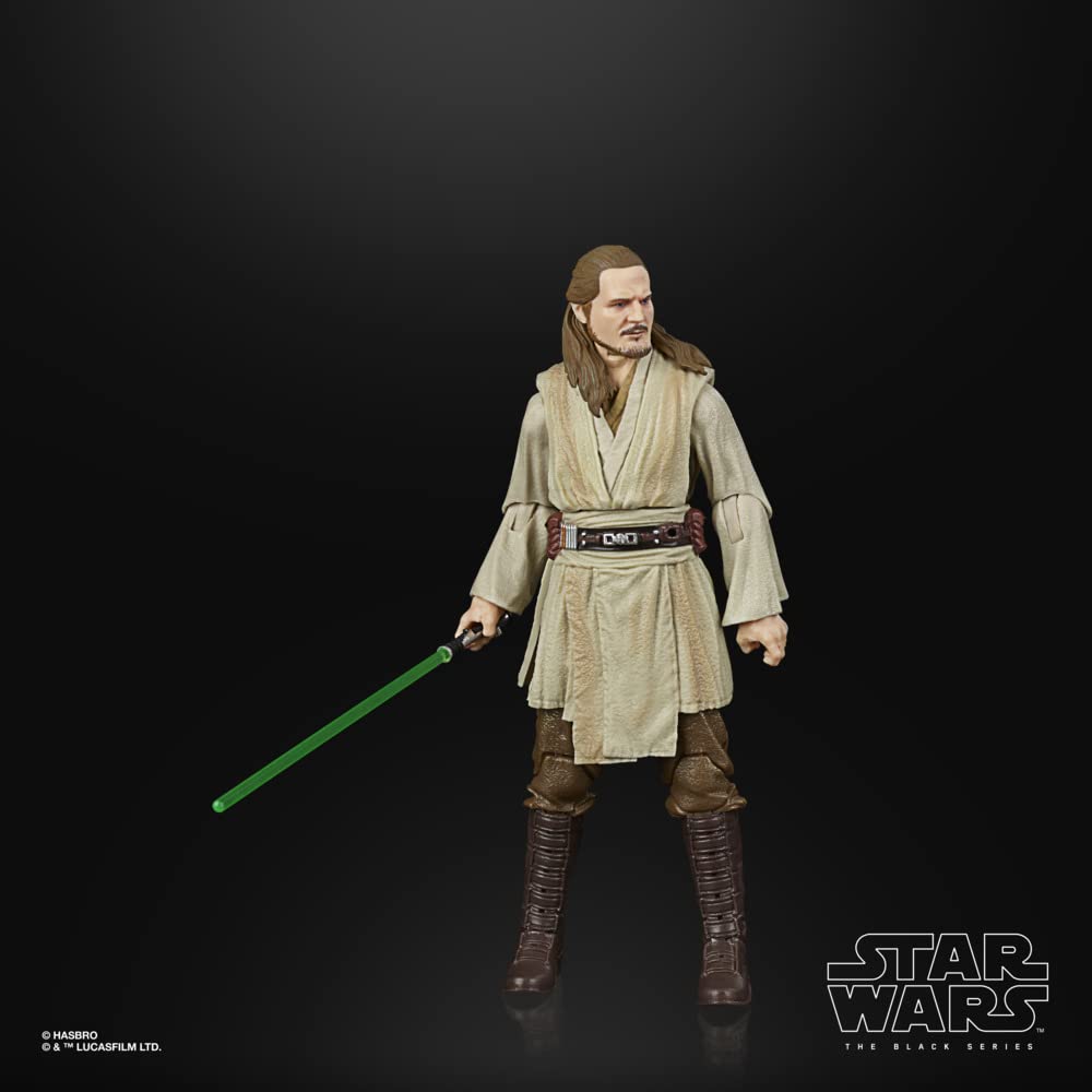 STAR WARS Black Series 6 Inch Action Figure | Qui-Gon Jinn
