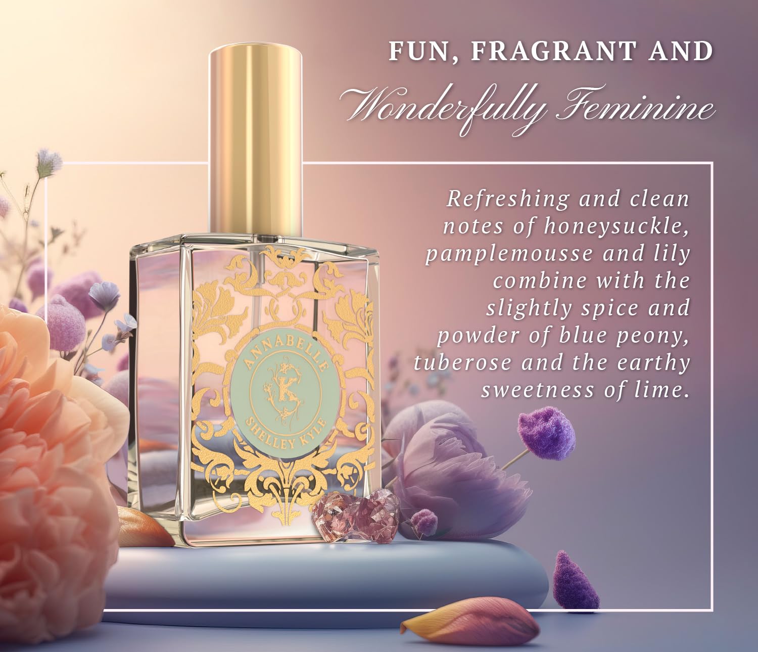 Shelley Kyle Unveiling Exquisite Fragrances with Travel Size Women Perfume. Discover Enchanting, and Tease Perfume for Women, plus Floral Scents Annabelle Perfume, 30 ml