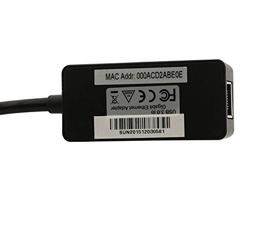IO Crest USB 3.0 to RJ45 10/100/1000 Gigabit Ethernet LAN NIC Adapter for Windows, Mac, Linux - SY-ADA24029