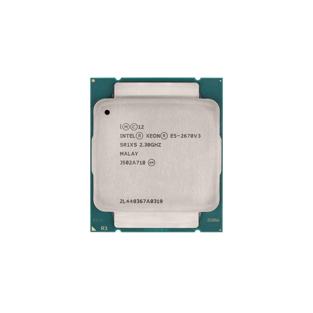 Intel Xeon E5-2670V3 12 Core Processor 2.30Ghz 30MB Smart Cache 9.60 GT/S QPI TDP 120W CPU SR1XS BX80644E52670V3 (Renewed)