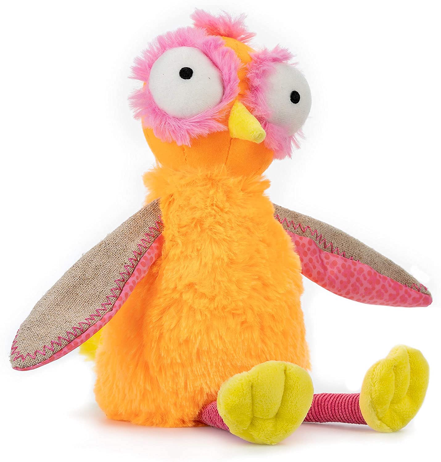 Inklings Baby & Toddler 12" Plush Soft Bean Bag Toy, Ollie The Oddball Oddbird, Inclusive Kids Stuffed Animal for All Families, Gender Neutral, Funky, Fun Sensory Gift
