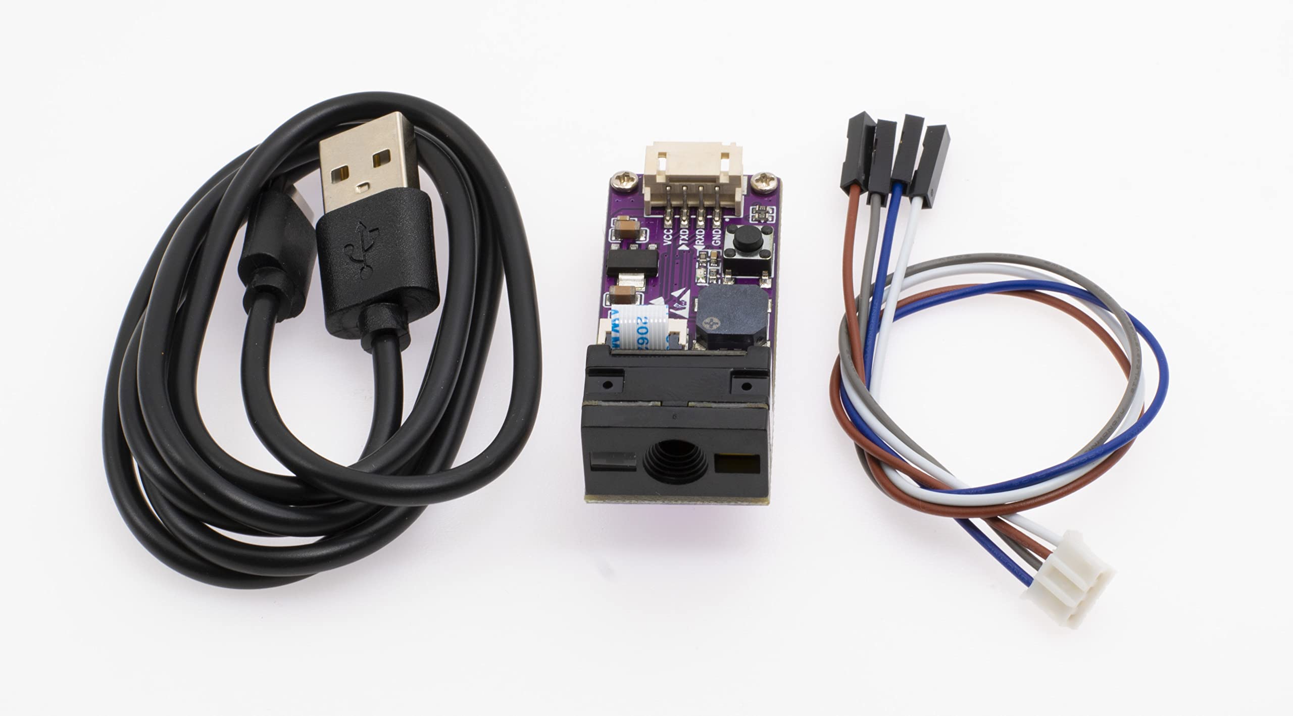 XICOOLEE Barcode Scanner Reader Module for 1D/2D Codes Reader, QR Code etc, with USB Type C and UART Interface