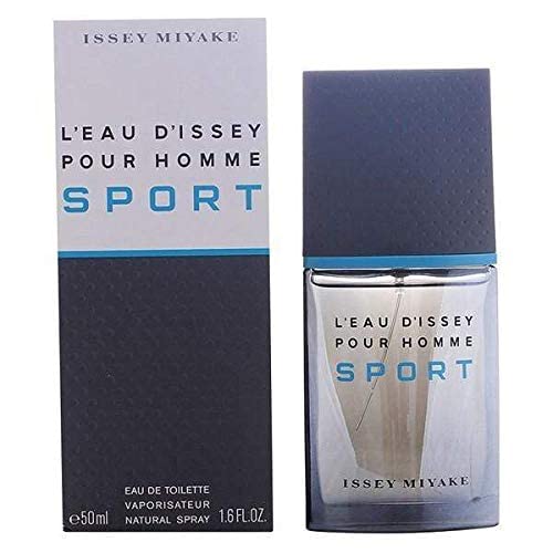 Issey Miyake L'eau D'issey Pour Homme Sport Eau de Toilette Spray for Men, 1.6 Ounce