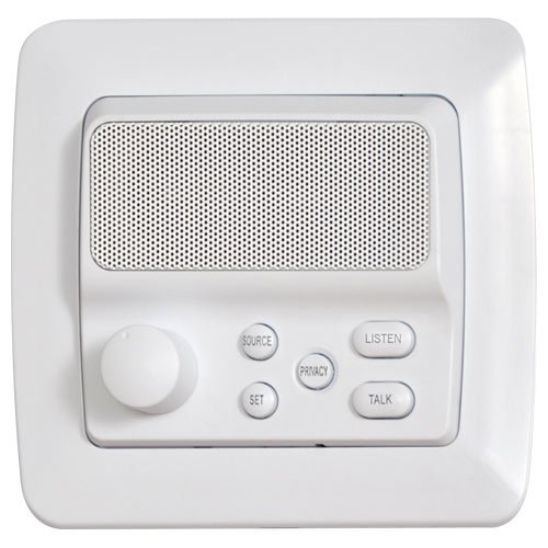 Intrasonic Technology IST Retro Intercom Room Station, White (RETRO-5R)