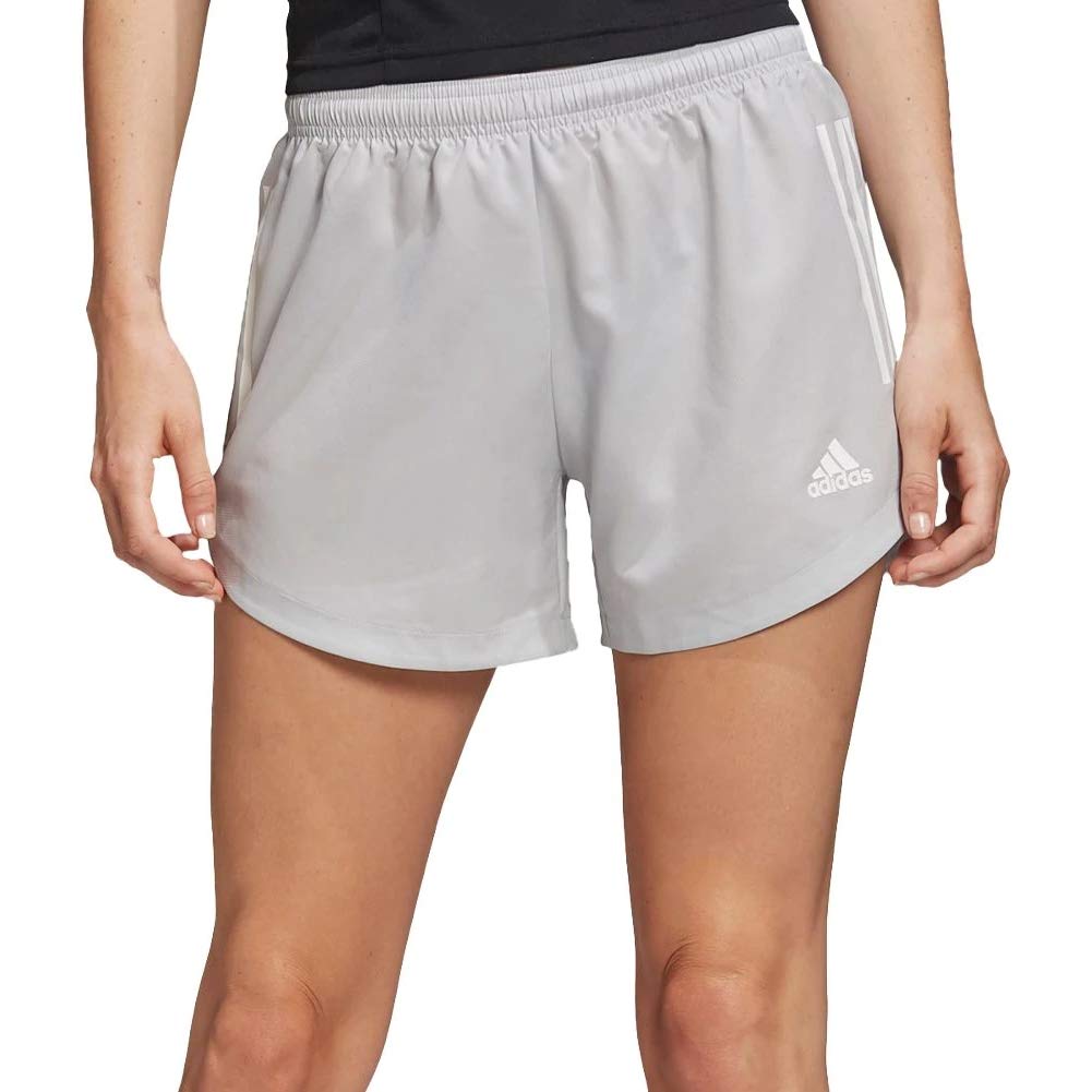 adidas womens Condivo 20 Shorts Team Light Grey/White Large