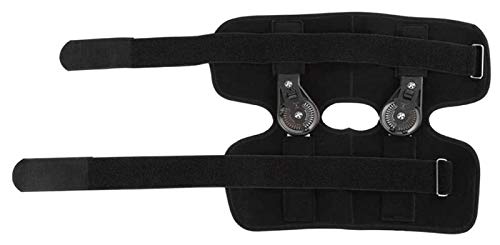 Adjustable Knee Brace Support Pain Hinged Brace Knee Support Joint Orthosis Ligament Sport Injury Splint Sport Knee Pads 1116 (Size : Small)