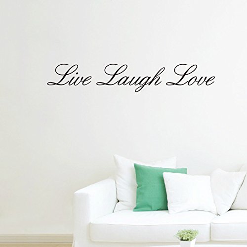 Live Laugh Love Removable Wall Stickers Home Decals Decor Quote Art Vinyl DIY