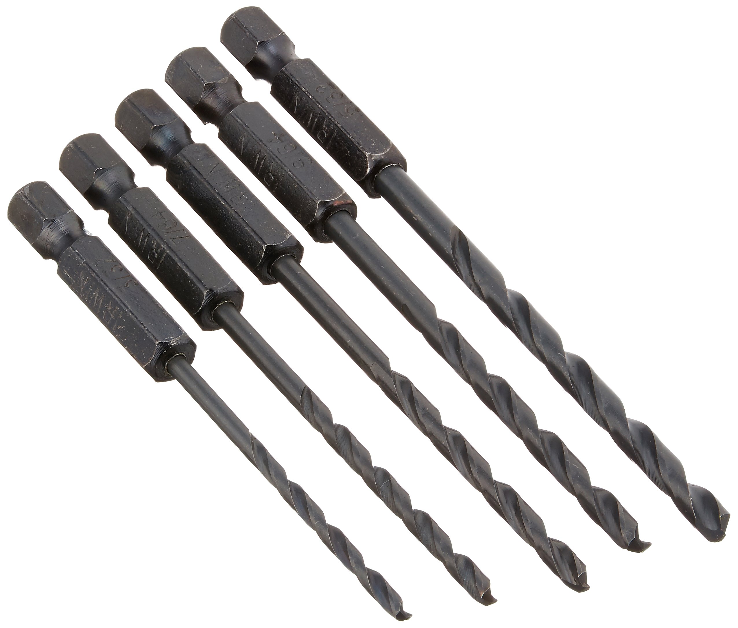 Irwin Tools 4935642 Oxide Hex Shank Drill Bit, 1/16-Inch, Black