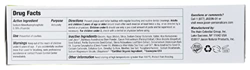 Jason Healthy Mouth Anti-Cavity & Tartar Control Gel, Tea Tree Oil & Cinnamon, 6 Oz