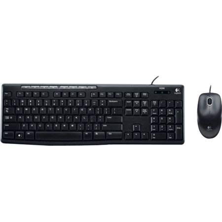 Logitech Media Combo MK200 Full-Size Keyboard and High-Definition Optical Mouse (920-002714)