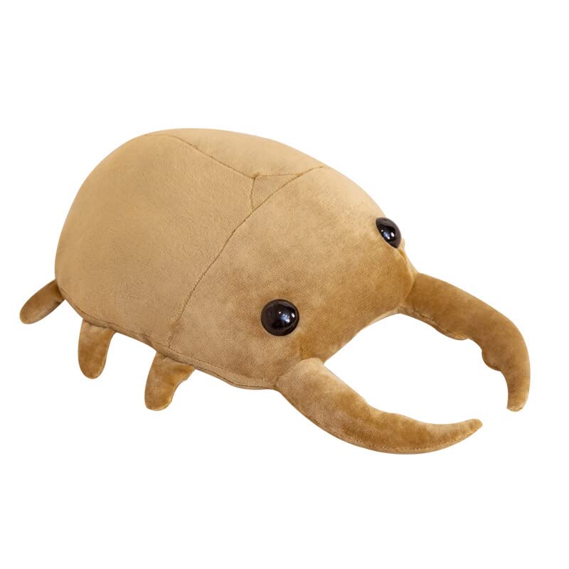 RONOSEN Beetle Plush Toy Plush Pillow Doll Insect Beetle Plush Toy Pillow Stuffed Toy Plush Pillow Children Children Girls Boys Baby (50CM, Maroon)