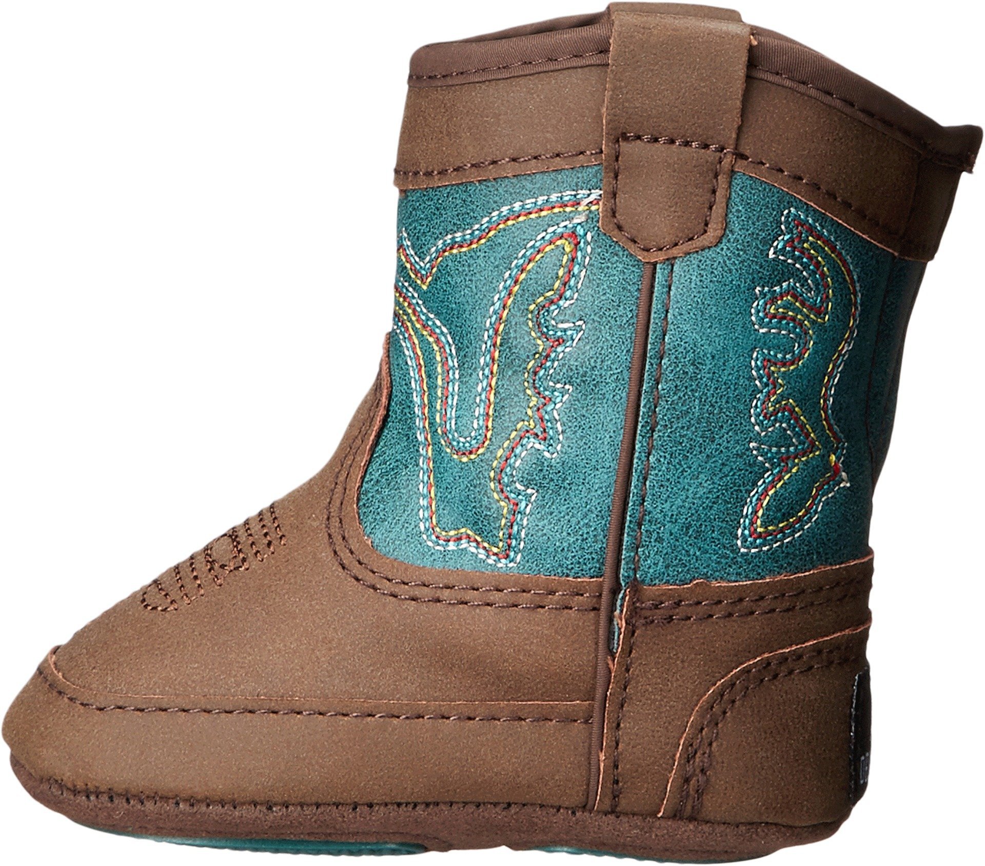 M&F Western Kids Baby Boy's Bucker Open Range (Infant/Toddler) Brown/Turquoise 3 Infant M