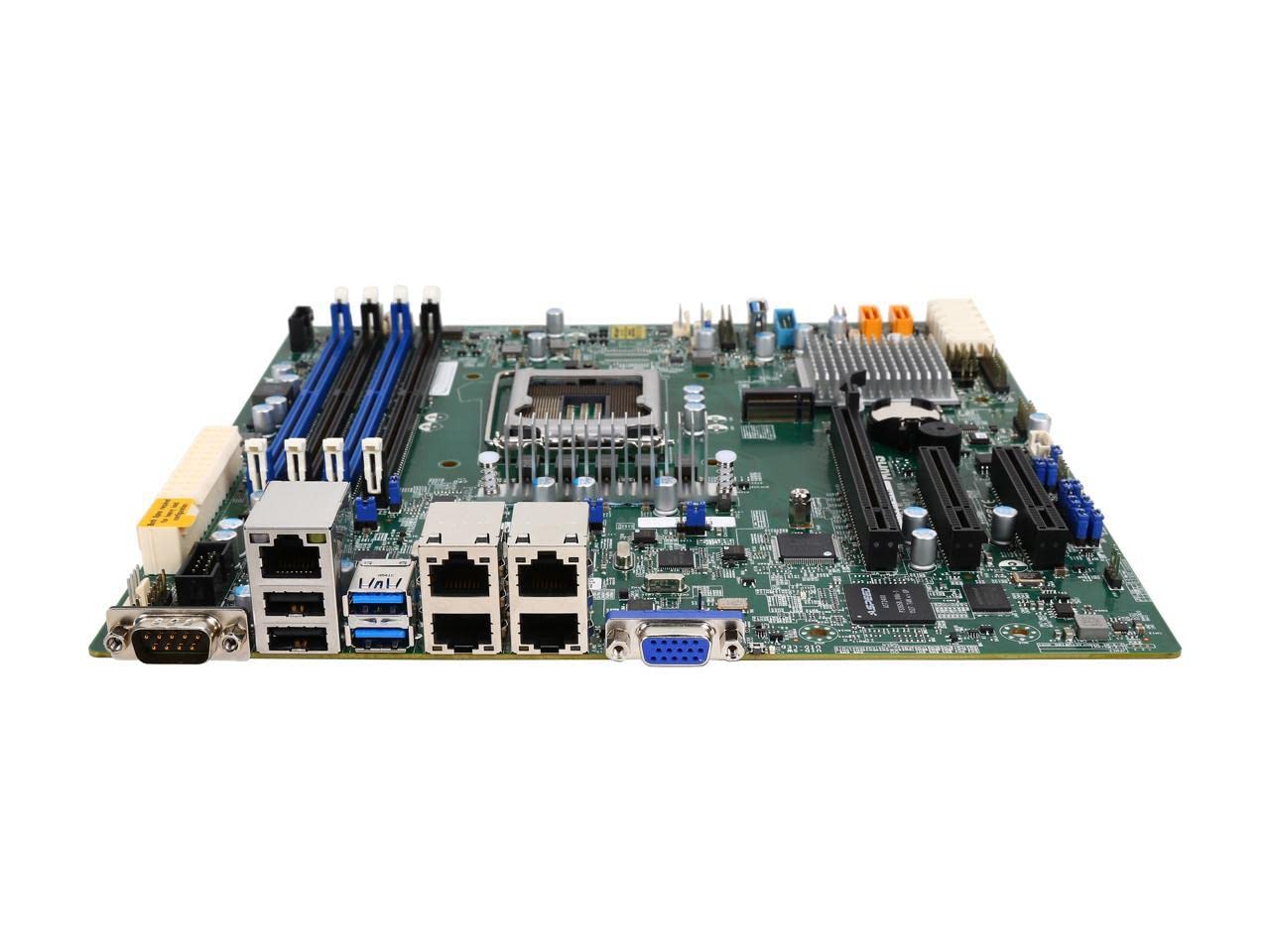 Supermicro X11SSH-LN4F Server Motherboard - Intel Chipset - Socket H4 LGA-1151 - Retail Pack