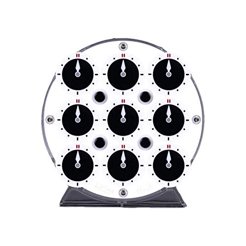 CuberSpeed QY Toys Magnetic Clock Puzzle Chuanshi Clock Puzzle
