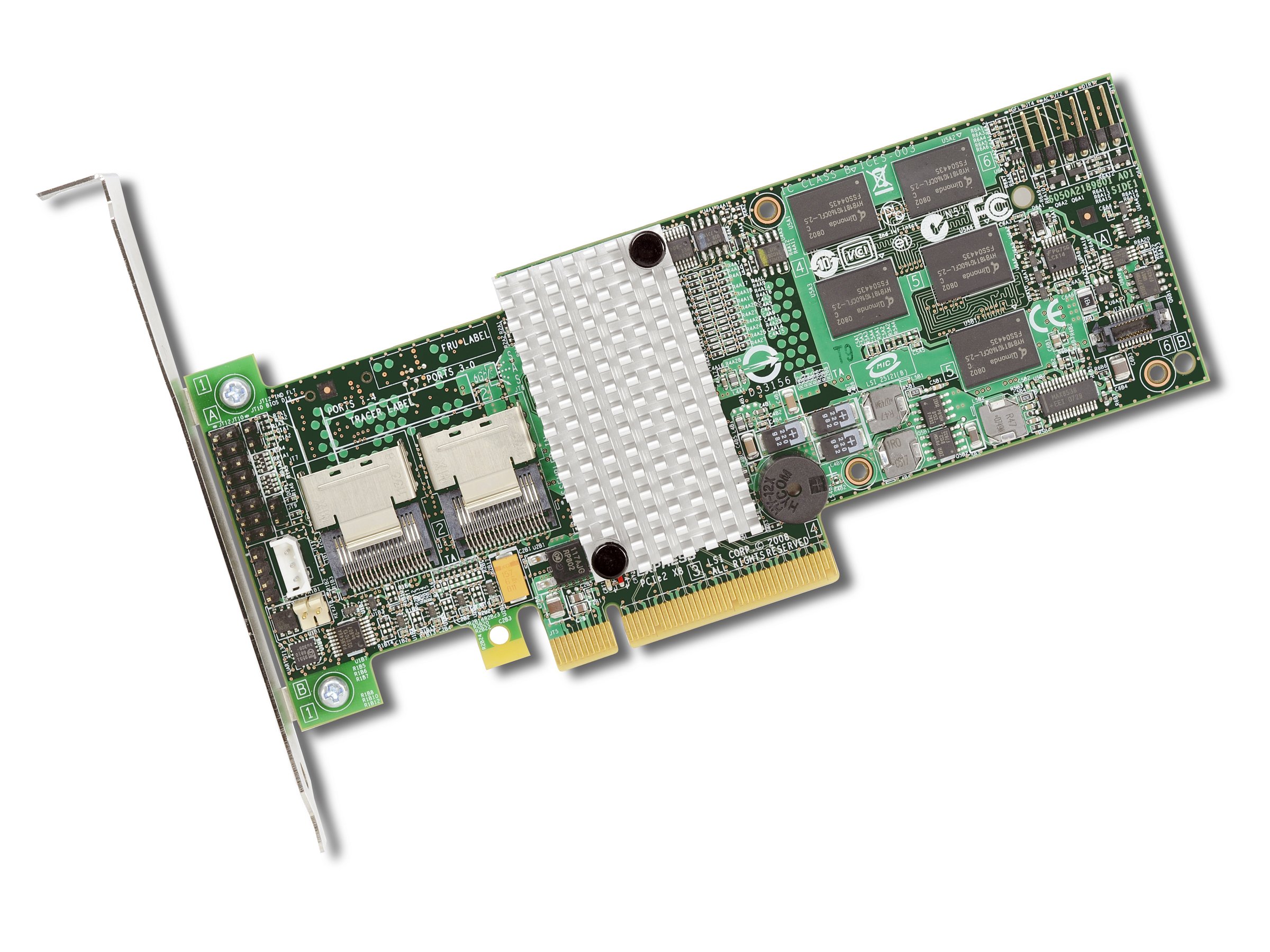 LSI LOGIC SAS9260-8I SGL Raid 8PORT Int 6GB SAS/sata Pcie 2.0 512MB