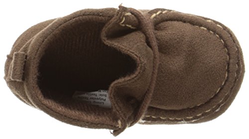 Luvable Friends Unisex Baby Crib Shoes, Brown Wallabee, 0-6 Months