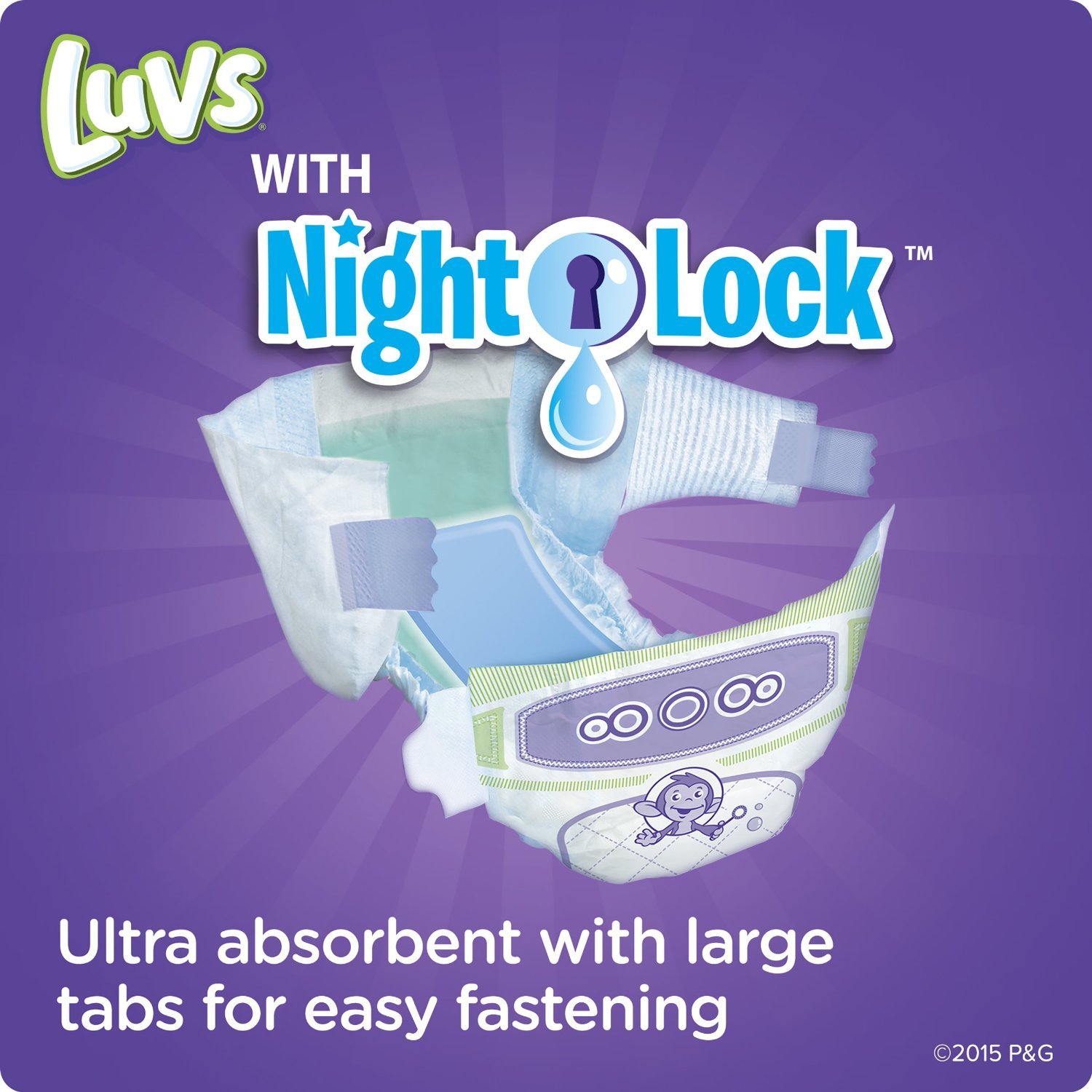 luvs diapers size 5, 140 count