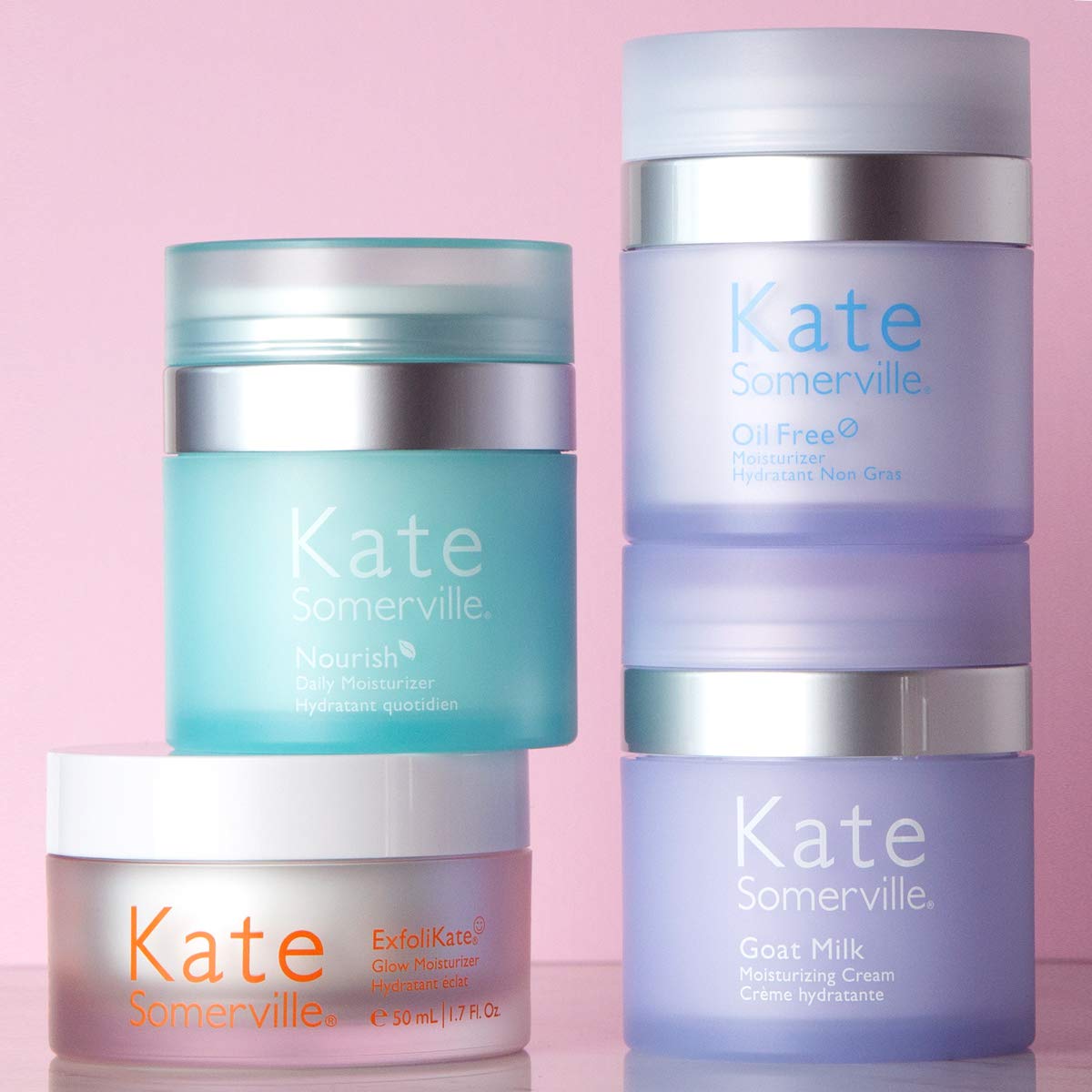 Kate Somerville Oil Free Moisturizer - Clinically Formulated for Oily Skin β Lightweight, Hydrating Daily Oil Control Face Cream, 1.7 Fl Oz