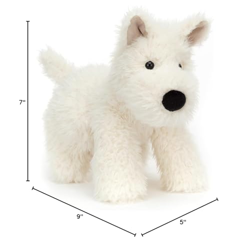 Jellycat Munro Scottie Dog Stuffed Animal, Medium 10 inches | Dogs and Puppies Plush Toy | Classic Children's Gift