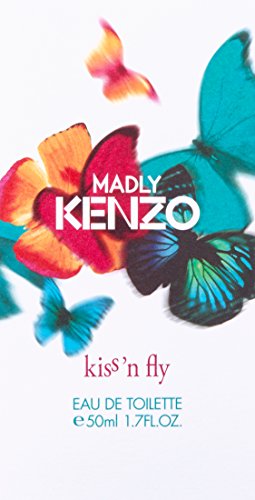 Kenzo Madly Kiss'n Fly Eau de Toilette Spray for Women, 1.7 Ounce